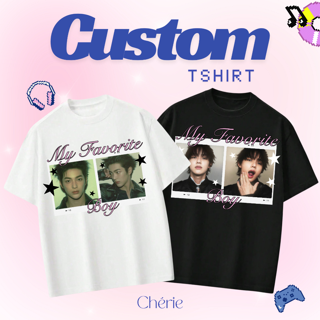 Jual [BISA CUSTOM] Kaos Custom Polaroid Couple Boyfriend Girlfriend ...