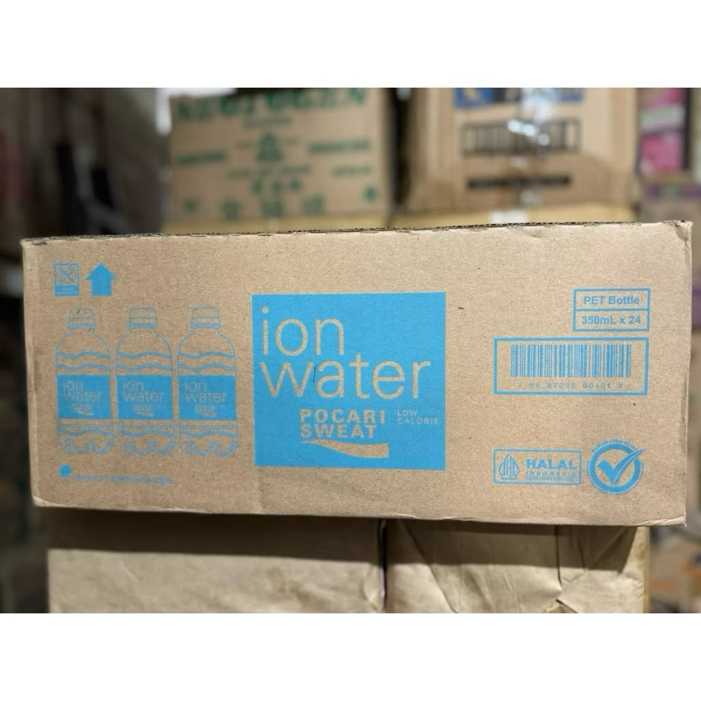Jual ion water Pocari sweat 350 ml @24 btl / 1 dus | Shopee Indonesia