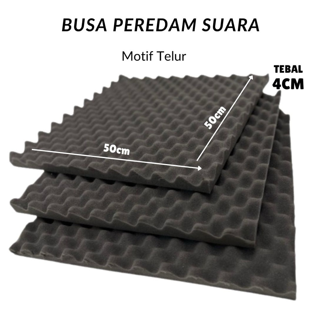 Jual BUSA PEREDAM SUARA RUANGAN UKURAN 50x50cm MODEL ZIGZAG / SQUARE ...