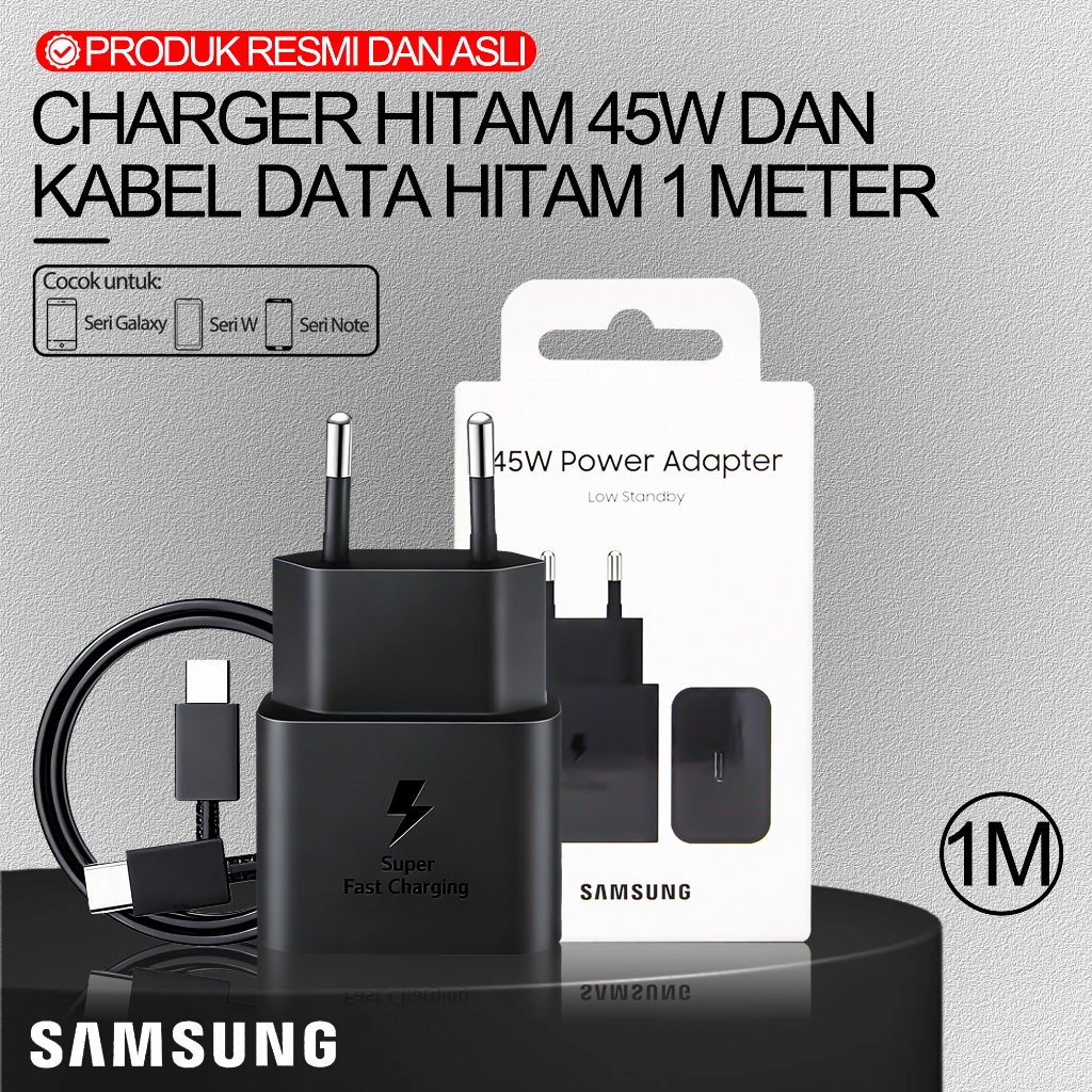 Jual Charger Samsung Super Fast Charging 45W Original PD2.0 - Teknologi ...