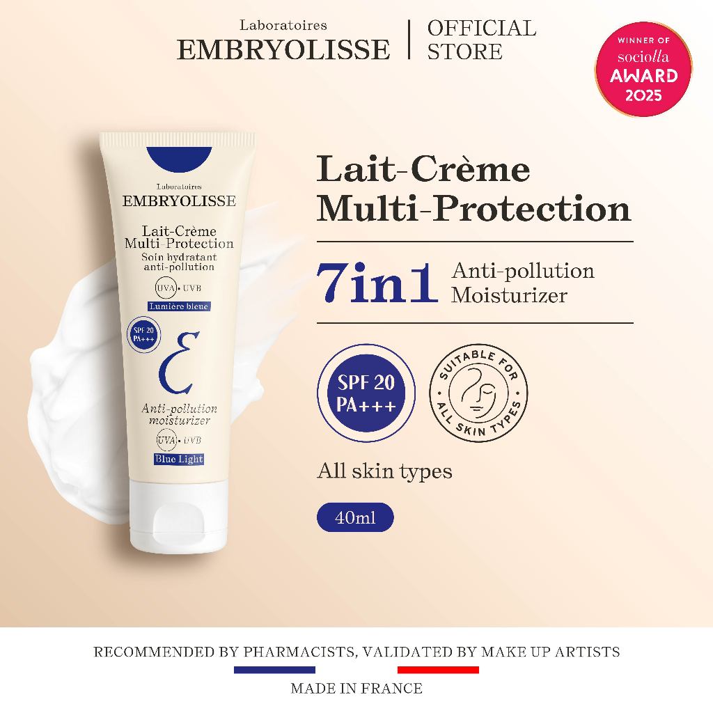 Jual Embryolisse Lait-Creme Multi-Protection 40ml 7 IN 1 Pelembab ...