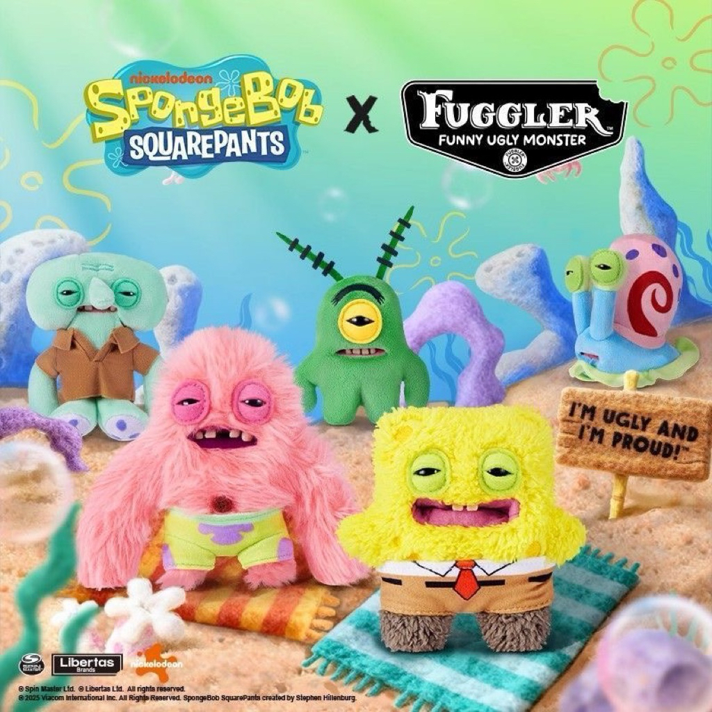 Jual Fuggler Ugly Monster x Spongebob SquarePants Spongebob Patrick ...