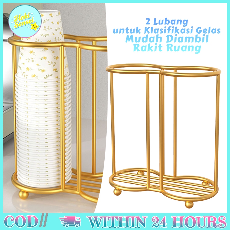 Jual Rak Gelas Kertas Dan Plastik Hygienis Anti Debu Mudah Ambil Desain ...
