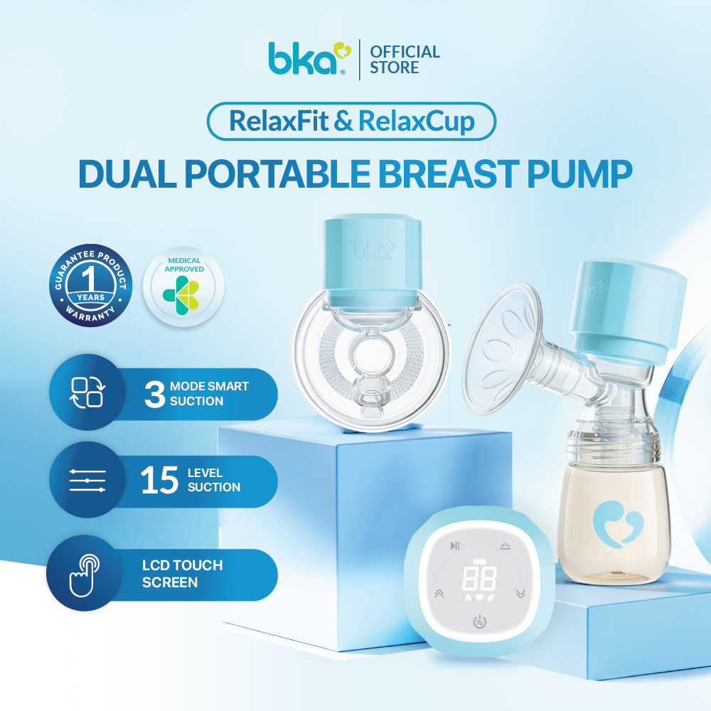 Jual BKA Dual Pump Electric Handsfree & Hands On Breast Pump | Pompa ...