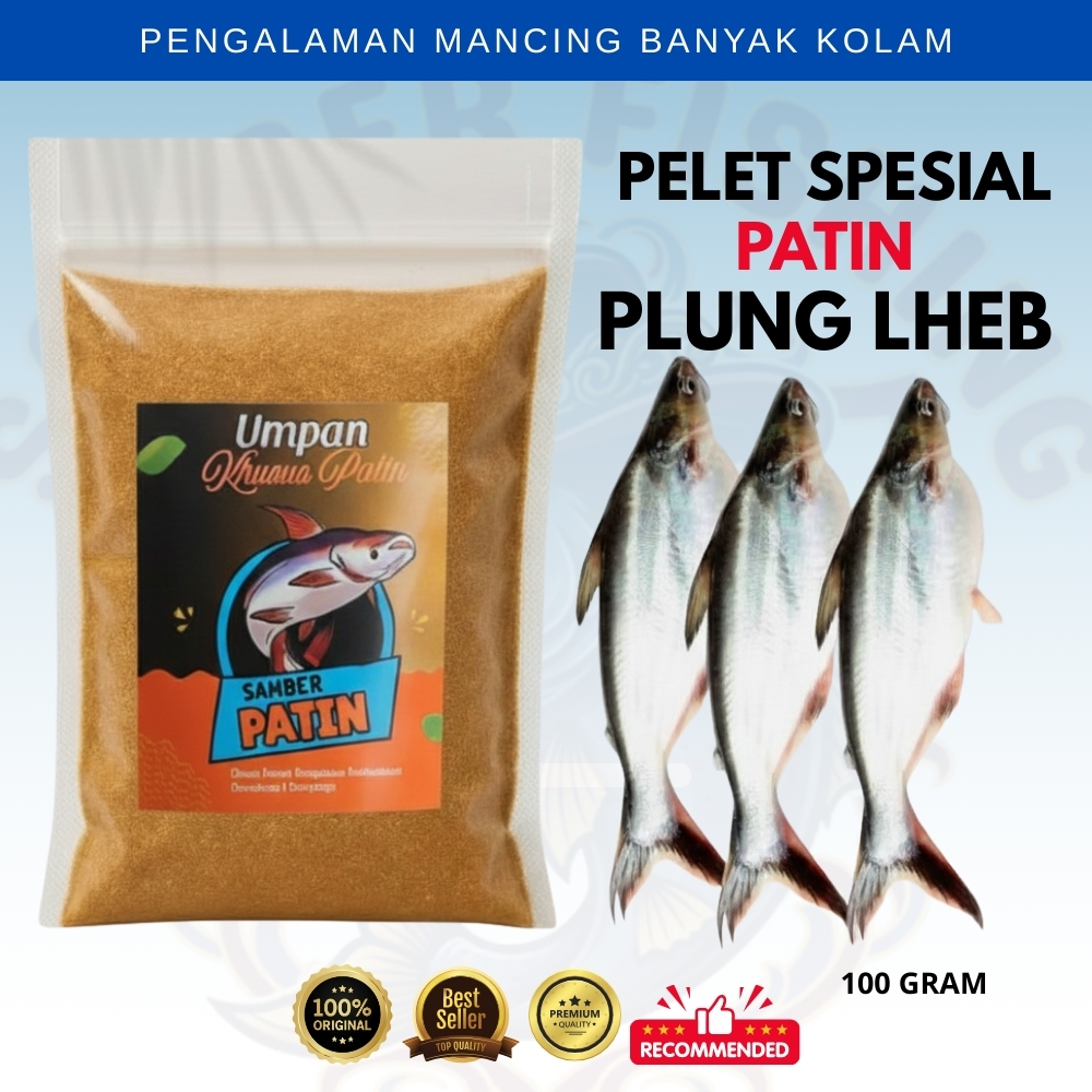 Jual Pelet Patin Samber Plung Lheb Spesial Umpan Ikan Patin Untuk ...