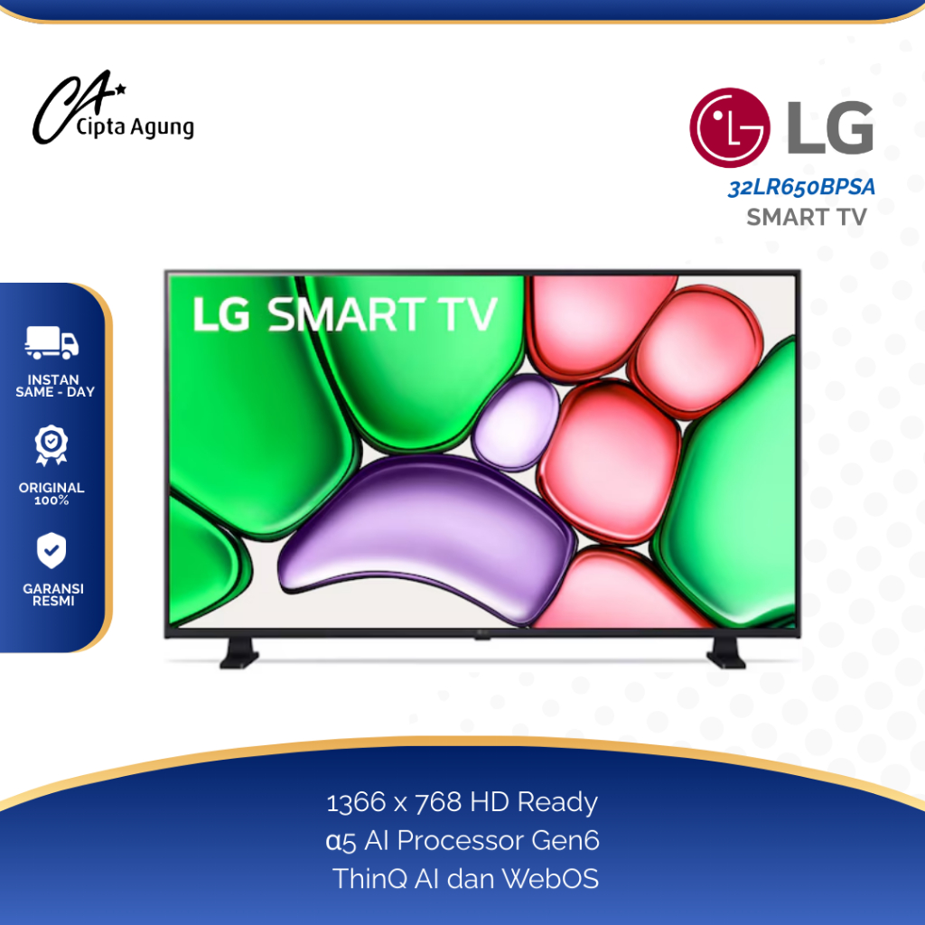 Jual LG LED SMART TV 32 INCH 32LR650BPSA 32 LR 650 BPSA 32LR650 BPSA ...