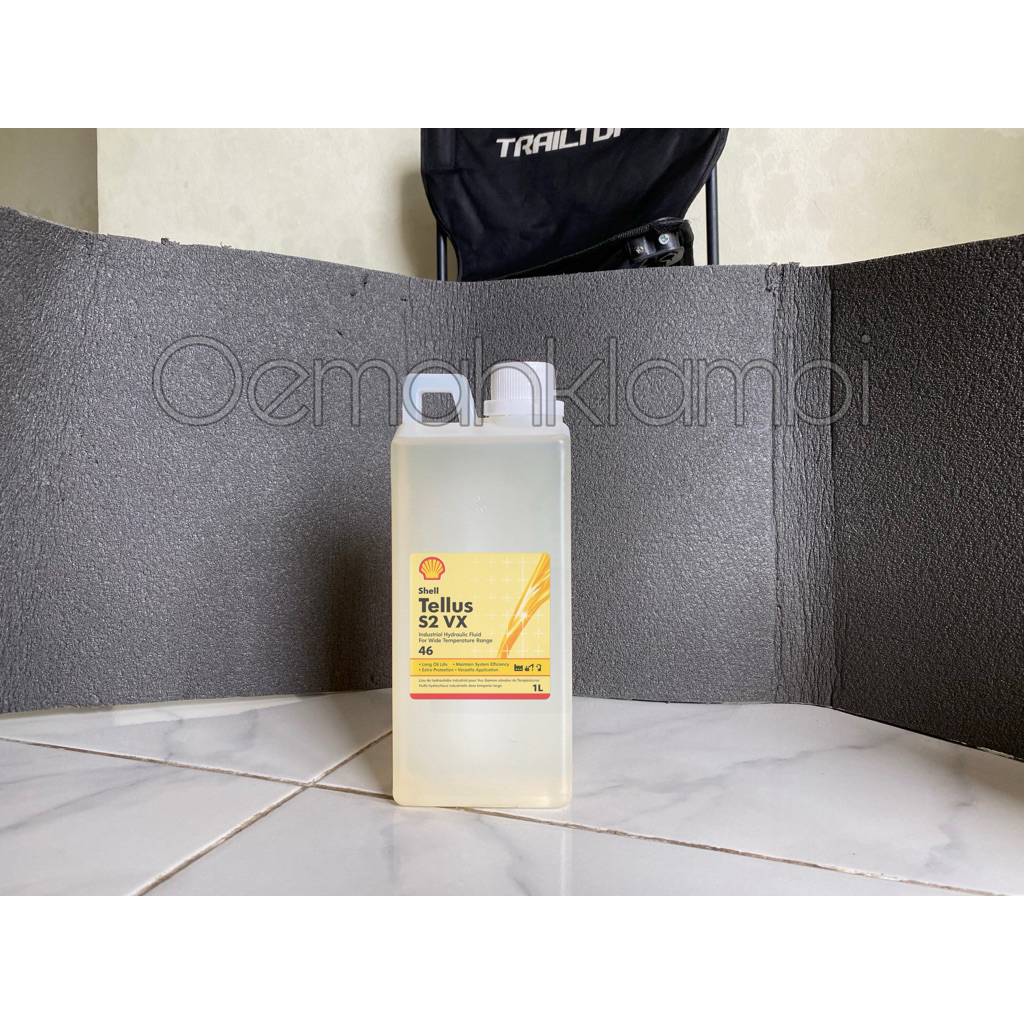 Jual oli hidrolik shell tellus S2 VX 46 SAE 10 - repack kemasan 1 liter ...
