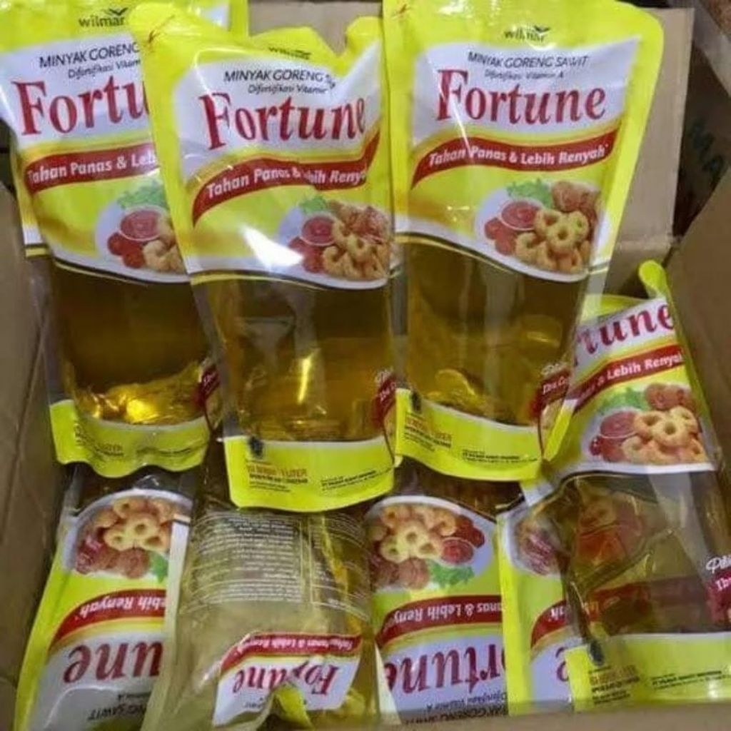 Jual Minyak Goreng Fortune 1 Liter - Kaya Nutrisi, Tahan Panas, Bebas ...