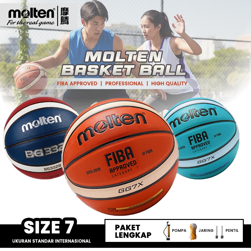Jual MOLTEN BASKETBALL GG7X Bola Basket Molten Bahan Kulit PU Premium ...