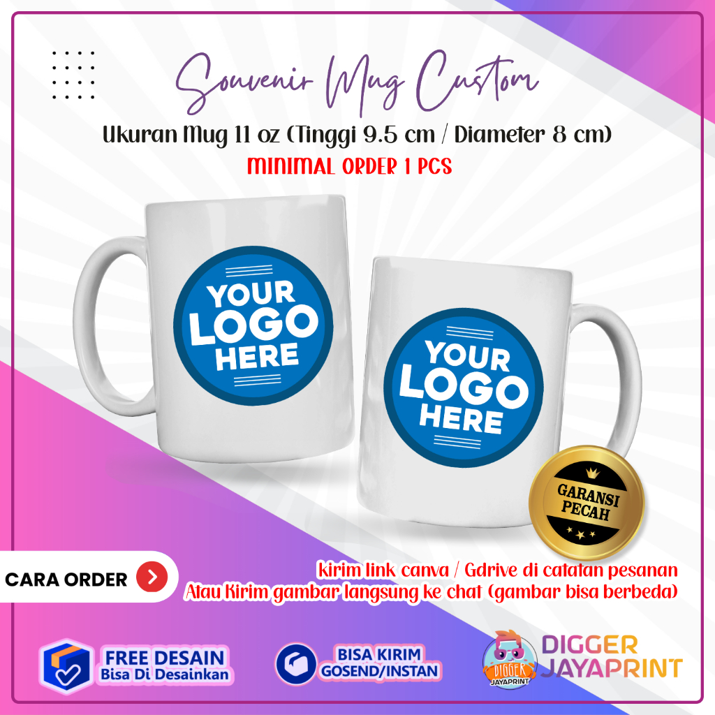 Jual Mug Custom Terlengkap & Harga Terbaru April 2026 | Shopee Indonesia