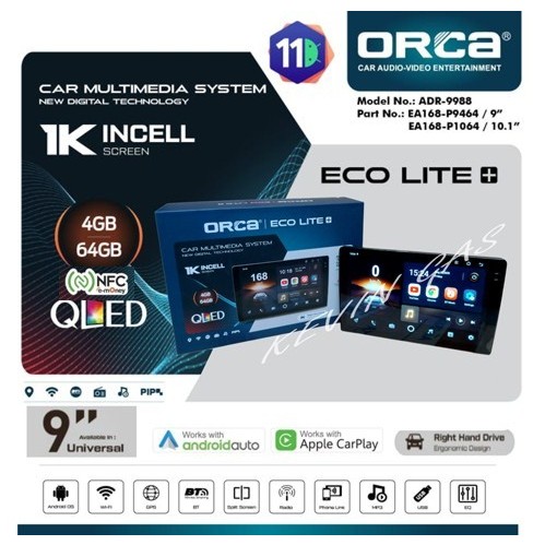 Jual HARGA TERBARU 2026 Head Unit TV Android ORCA ECO LITE+ PLUS NFC ...