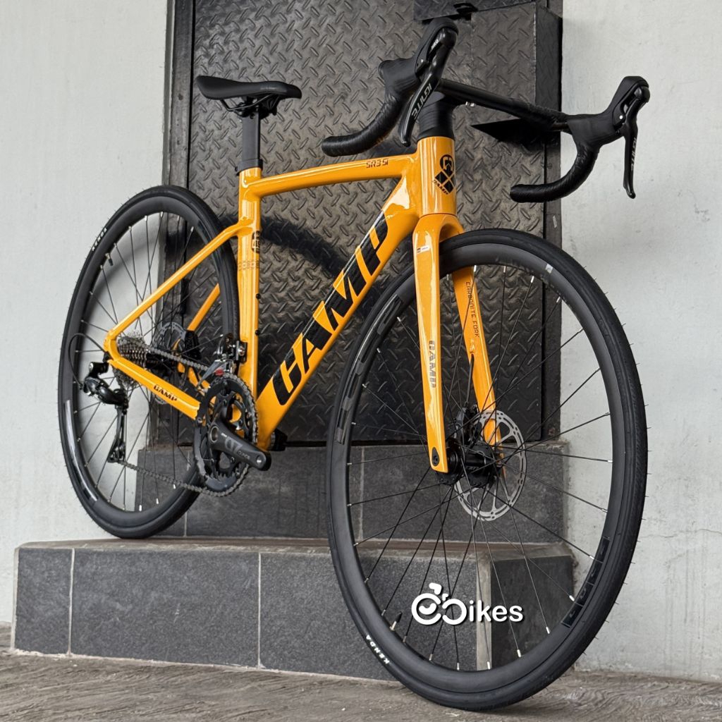 Jual Sepeda Balap Roadbike Camp SR3 Si Clean Look, 2x9sp Shimano Sora ...