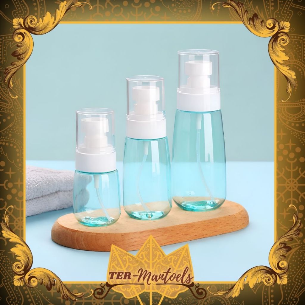 Jual Botol Mist Spray 3 Ukuran / Bottle Refill Parfum / Botol Travel ...