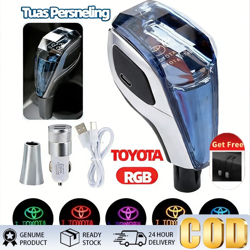 Jual [COD]Shift Knob Crystal for Toyota Led Light Transmisi Otomatis ...