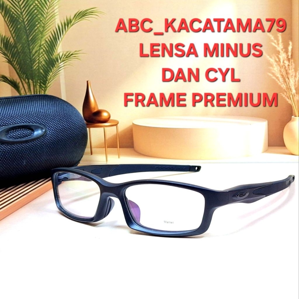 Jual KACAMATA MINUS PRIA FRAME PREMIUM LENSA CRMC -PHOTOCROMIC -BLUE ...