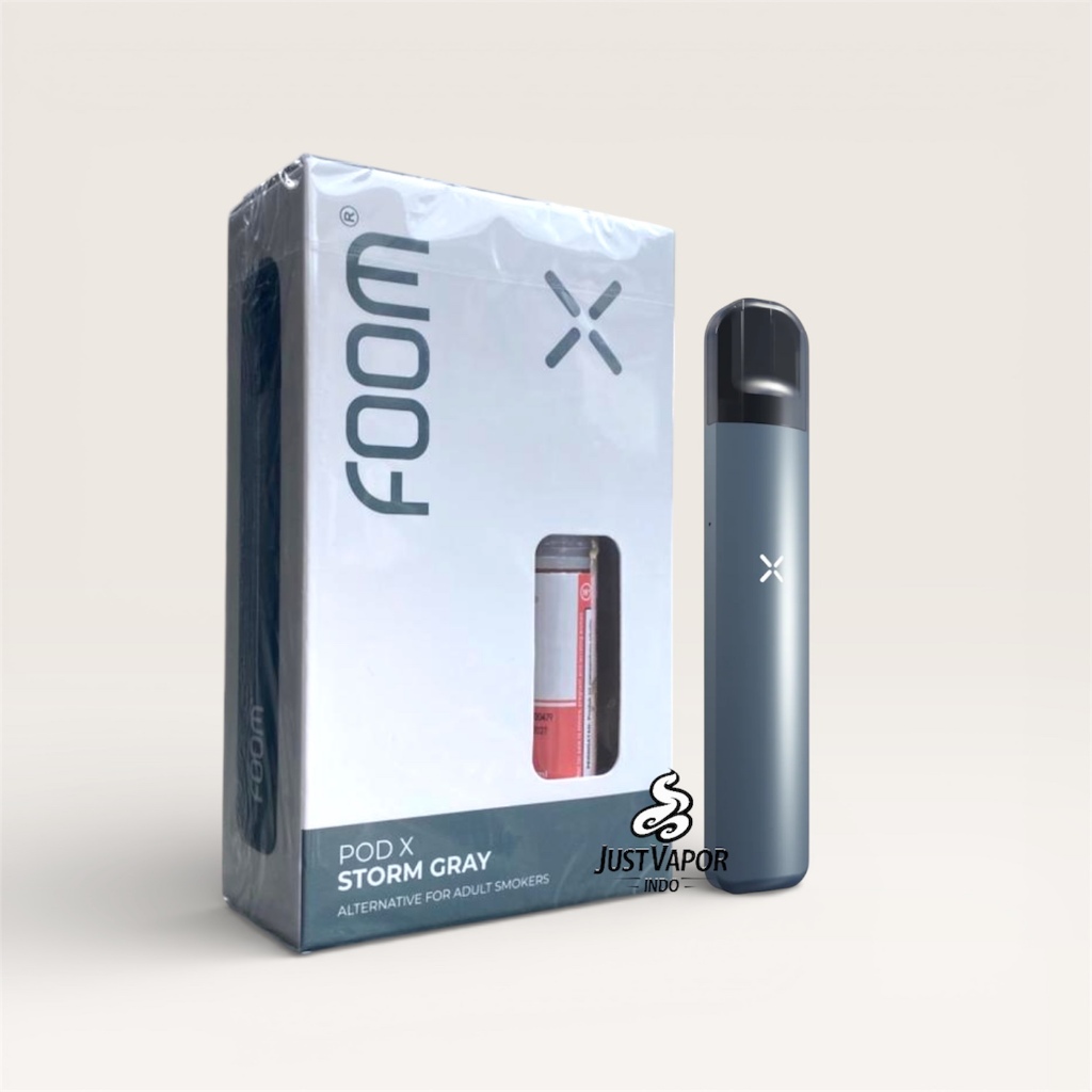 Jual BUNDLING - Foom Pod X STORM GREY + Liquid Foom 15ML Device by Foom ...