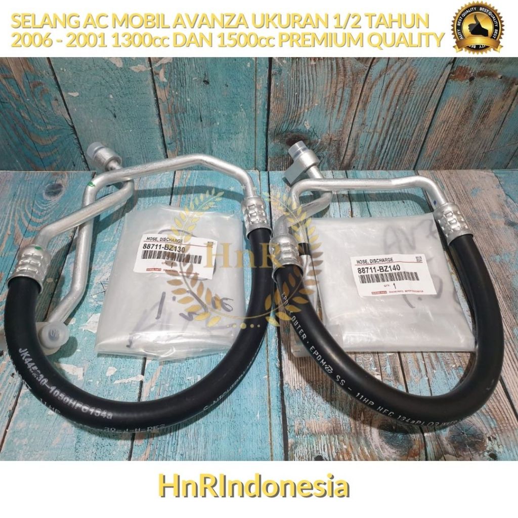 Jual SELANG AC Mobil Toyota Avanza Ukuran 1/2 Tahun 2006 - 2001 1300cc ...