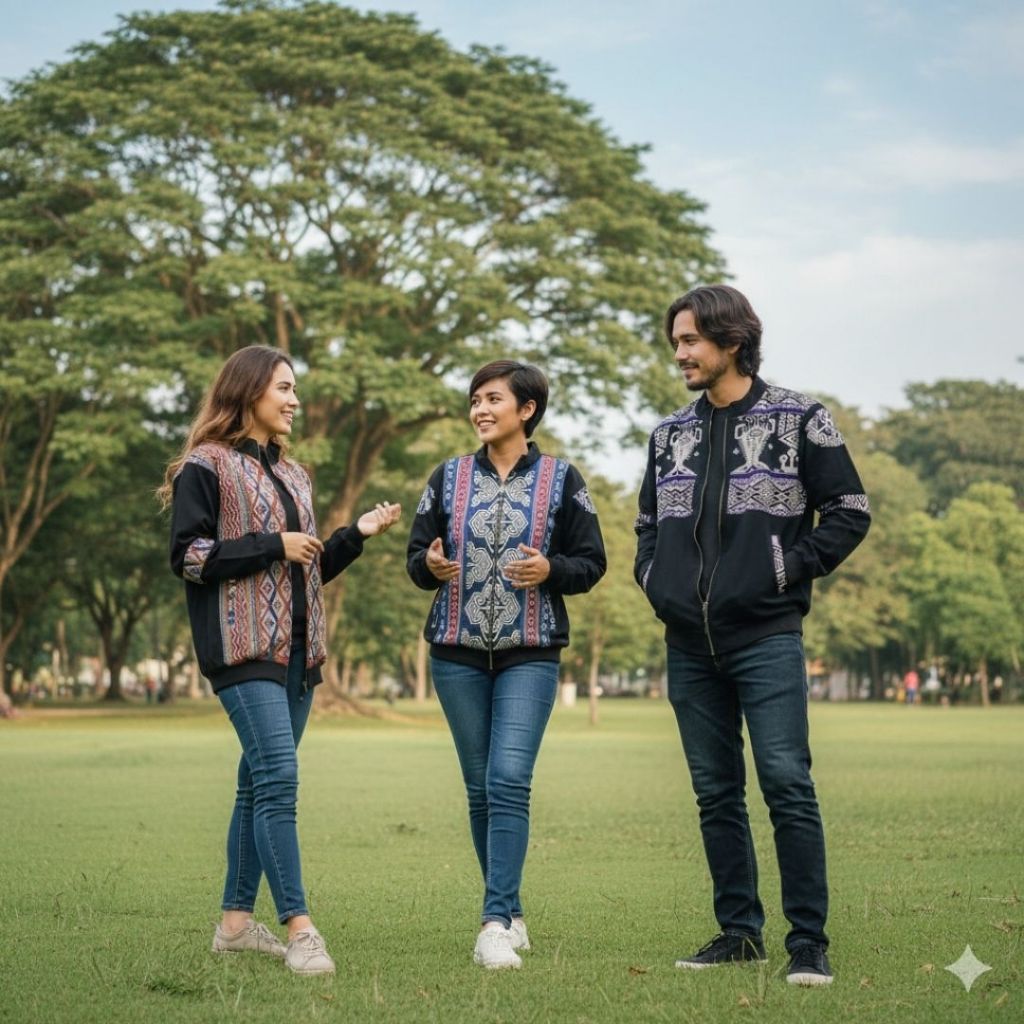 Jual Jaket TENUN - dengan TENUN TANGAN - Tenun Premium dari NTT ...