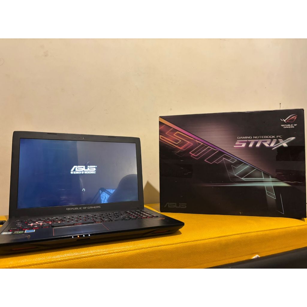 Jual ASUS ROG STRIX GL553VD GAMING i7-7700HQ RAM 16GB/SSD 512GB GTX ...