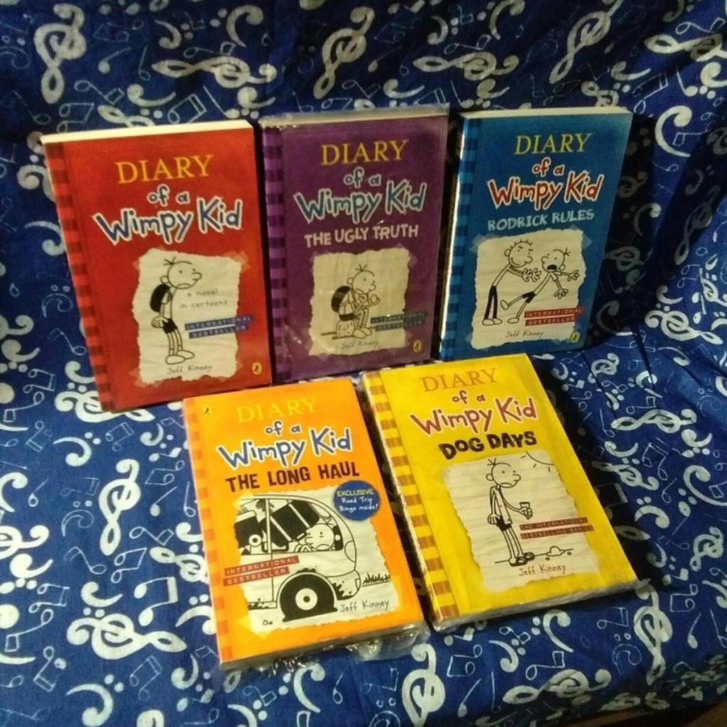 Jual DIARY OF A WIMPY KID - KINNEY -IMPORT - ENGLISH | Shopee Indonesia