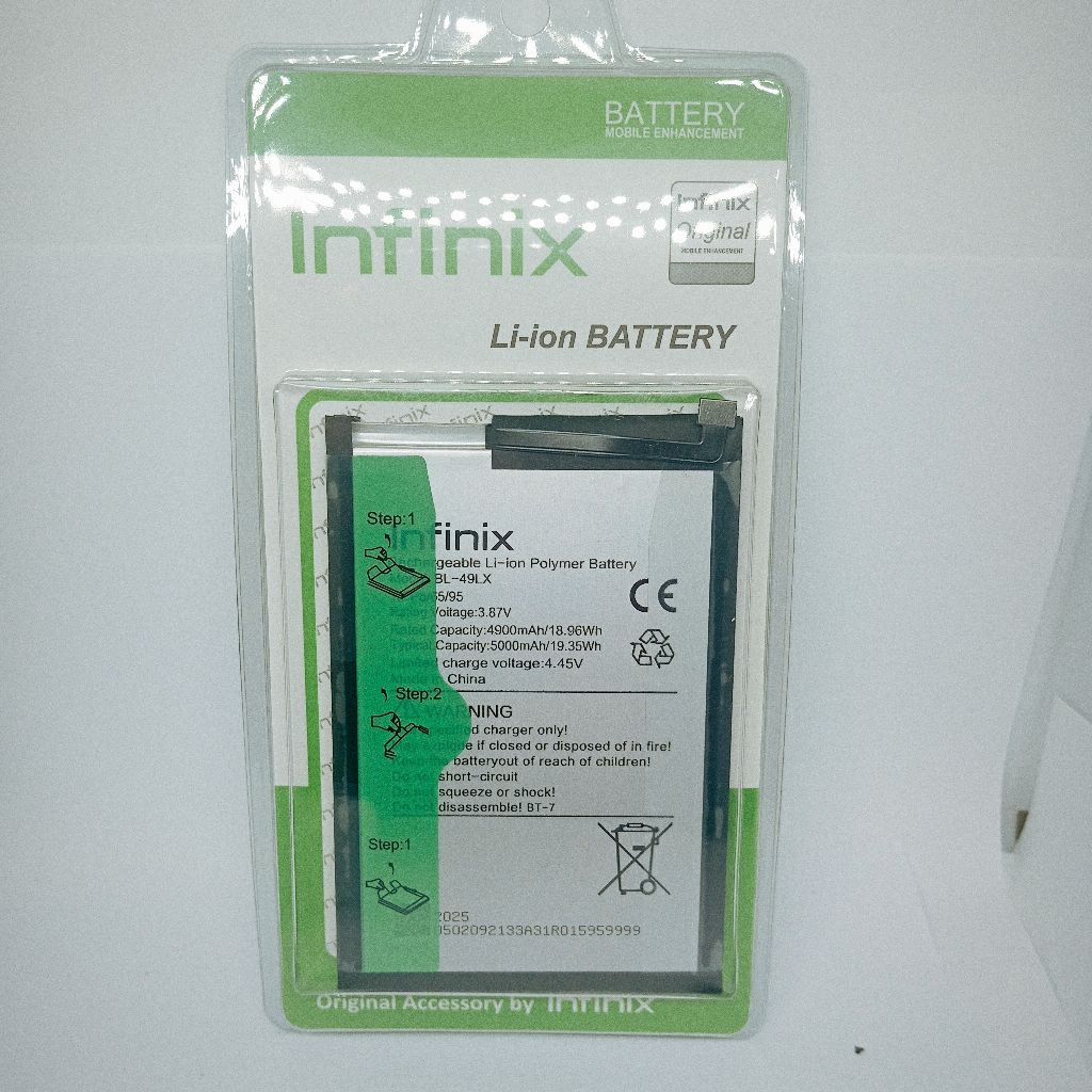 Jual BATERAI BATRE BL-49LX FOR HP INFINIX HOT 12 / HOT 12i / HOT 20S ...