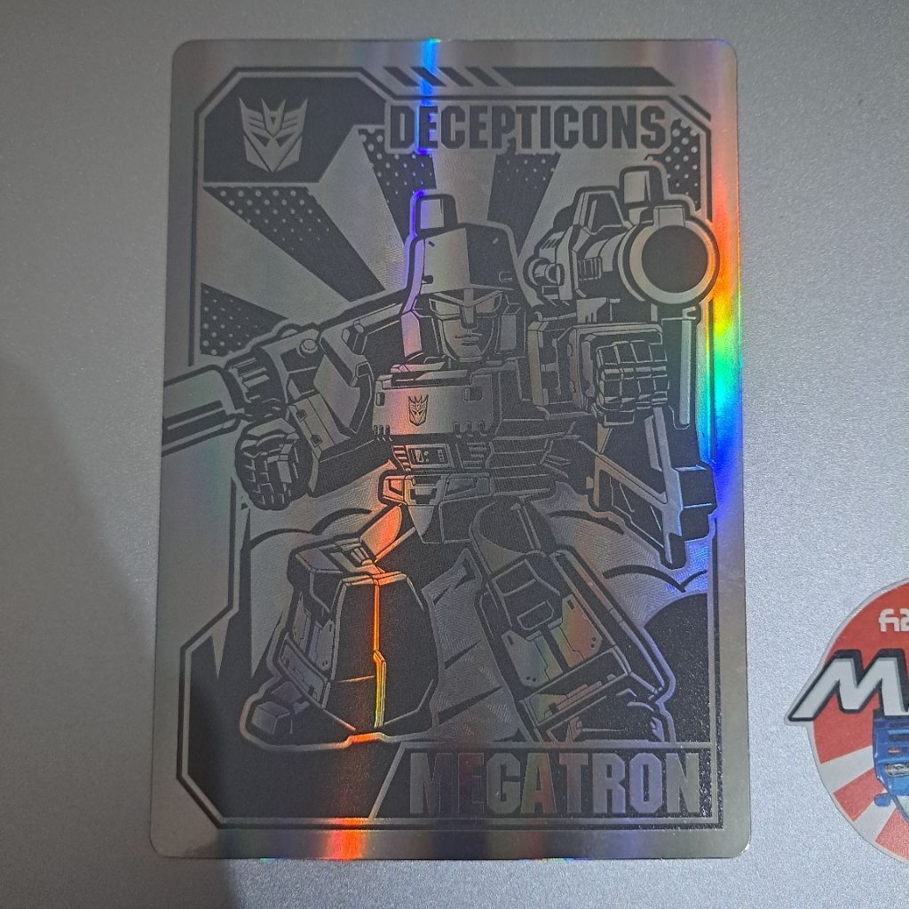 Jual Blokees Transformers Galaxy Version Defender 01 card SILVER ...