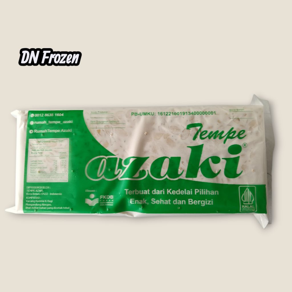 Jual Azaki Tempe Super 400 Gram | Shopee Indonesia