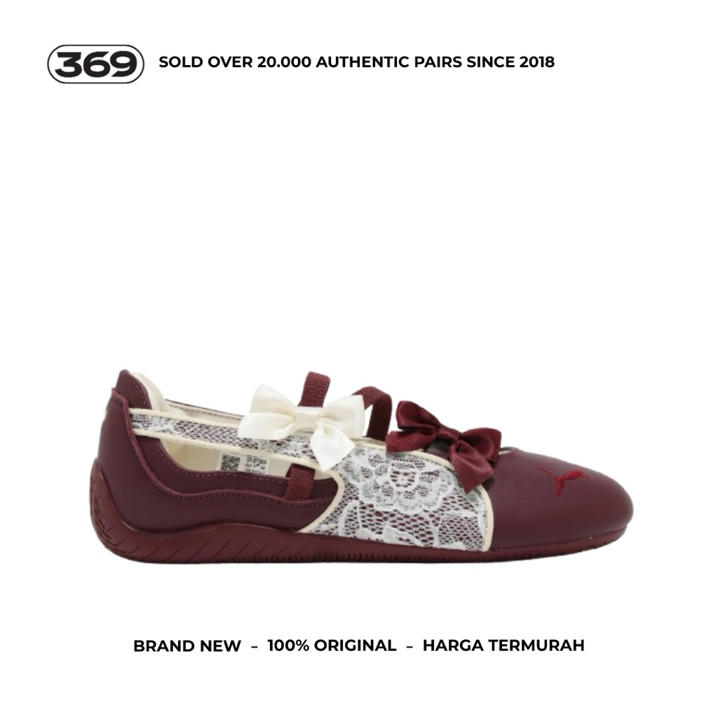 Jual Puma Speedcat Ballet Lace Maroon (Original Resmi 100%, GARANSI ...