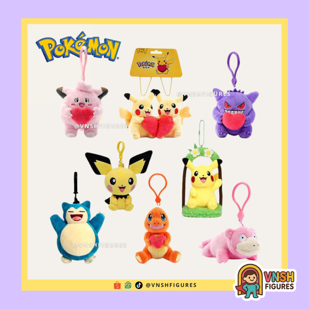 Jual Pokemon Potdemiel Plush Keychain | Gantungan Boneka Plush Pokemon ...