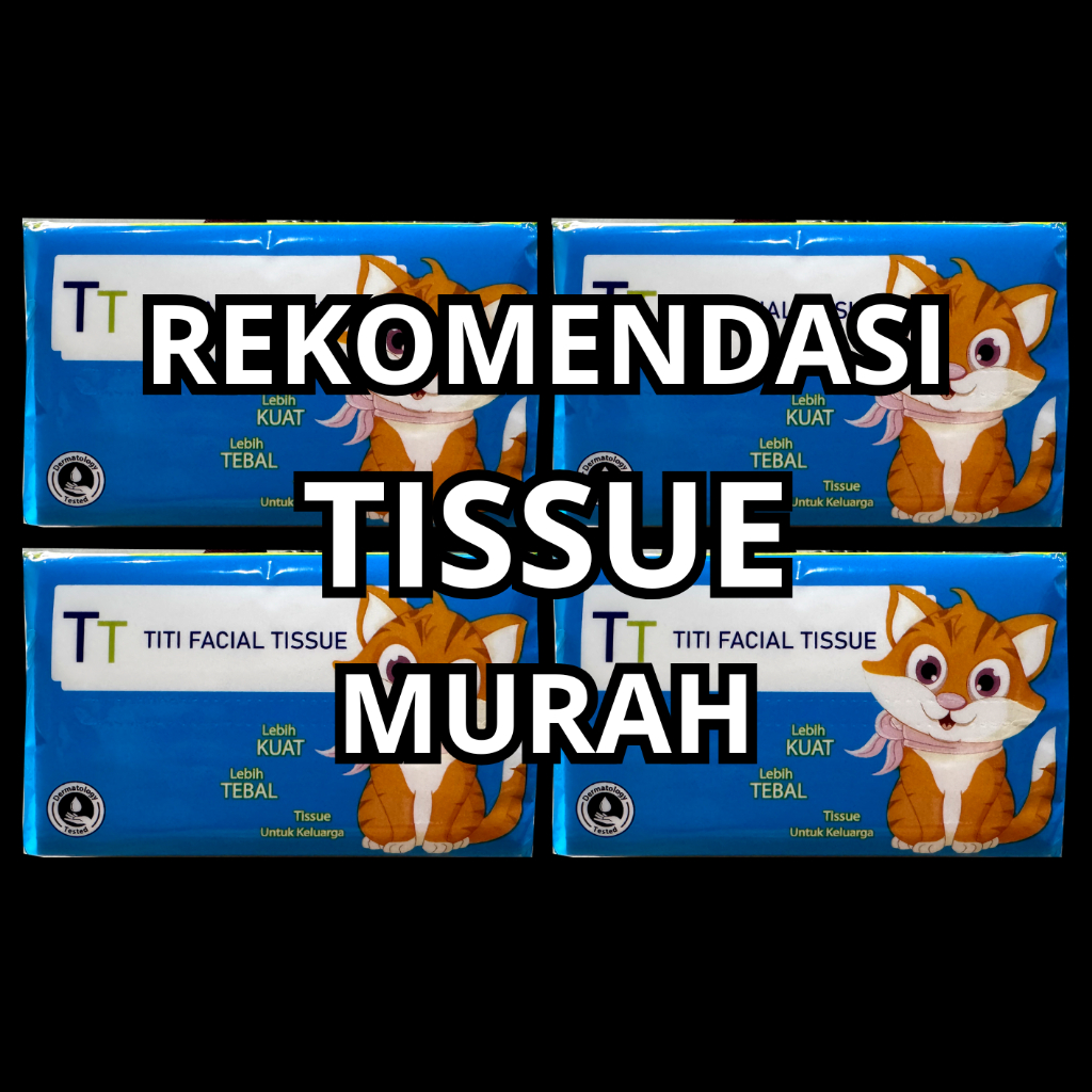 Jual New REKOMENDASI TISU 4 Pack Titi Tissu Murah New - Tissue ...