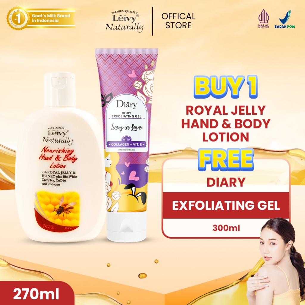Jual Leivy Body lotion Hand Body Cream Whitening Moisturising ...