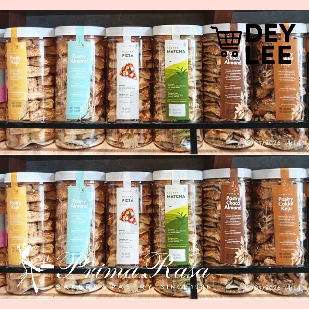 Jual PRIMARASA Homemade Pastry 200gr Kemasan Toples ALL VARIANT Bandung ...