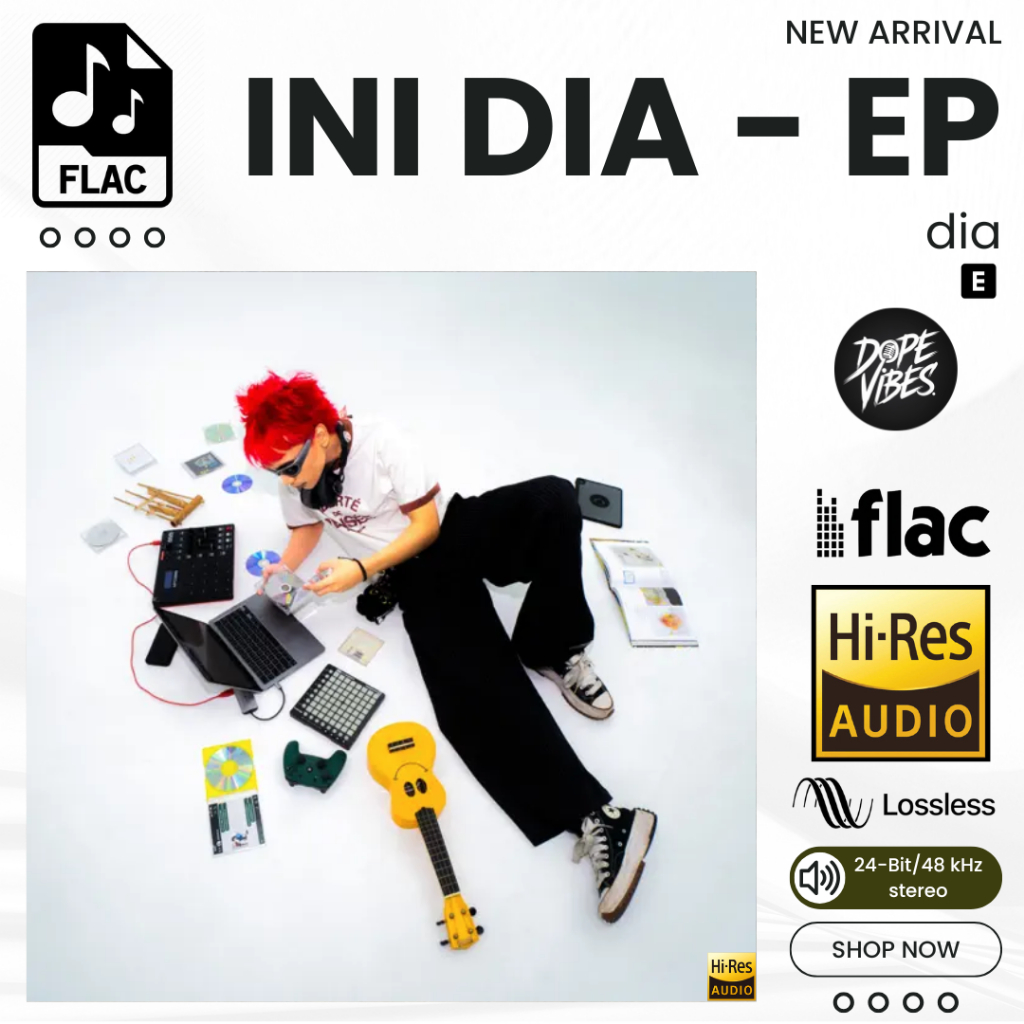 Jual INI DIA - EP (2025) dia Album Lagu FLAC Hi-Res Lossless 24-Bit/48 ...