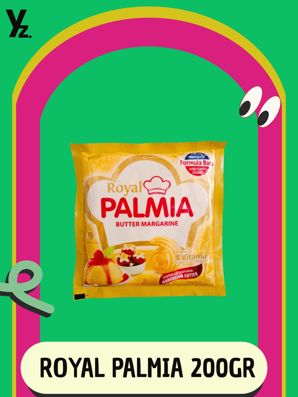 Jual ROYAL PALMIA BUTTER MARGARINE 200GR SACHET | Shopee Indonesia