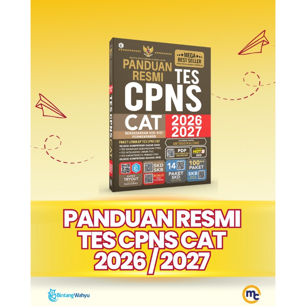 Jual PANDUAN RESMI TES CPNS CAT 2026/2027 - RADITYA PANJI UMBARA ...