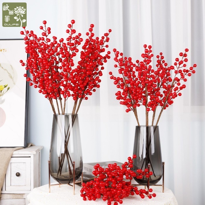 Jual (1PCS) Bunga Cherry Imlek Bunga Sincia Bunga Tangkai Imlek Bunga ...