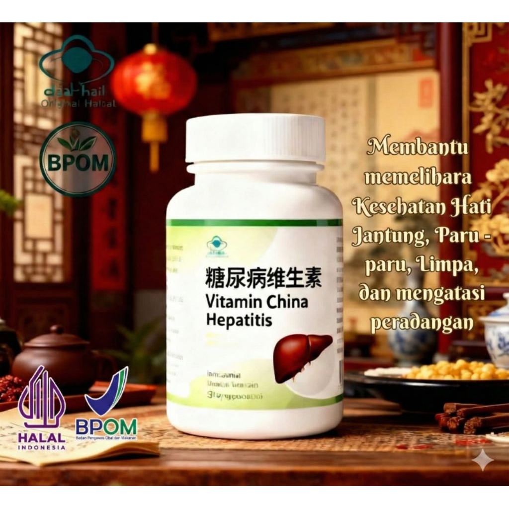 Jual VITAMIN CINA HEPATITIS | Membantu memelihara Kesehatan Hati ...