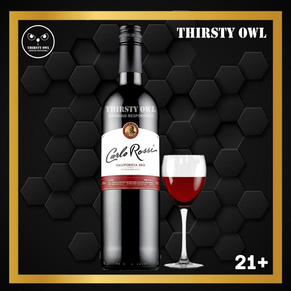 Jual Carlo Rossi California Red Wine 750ml | Shopee Indonesia