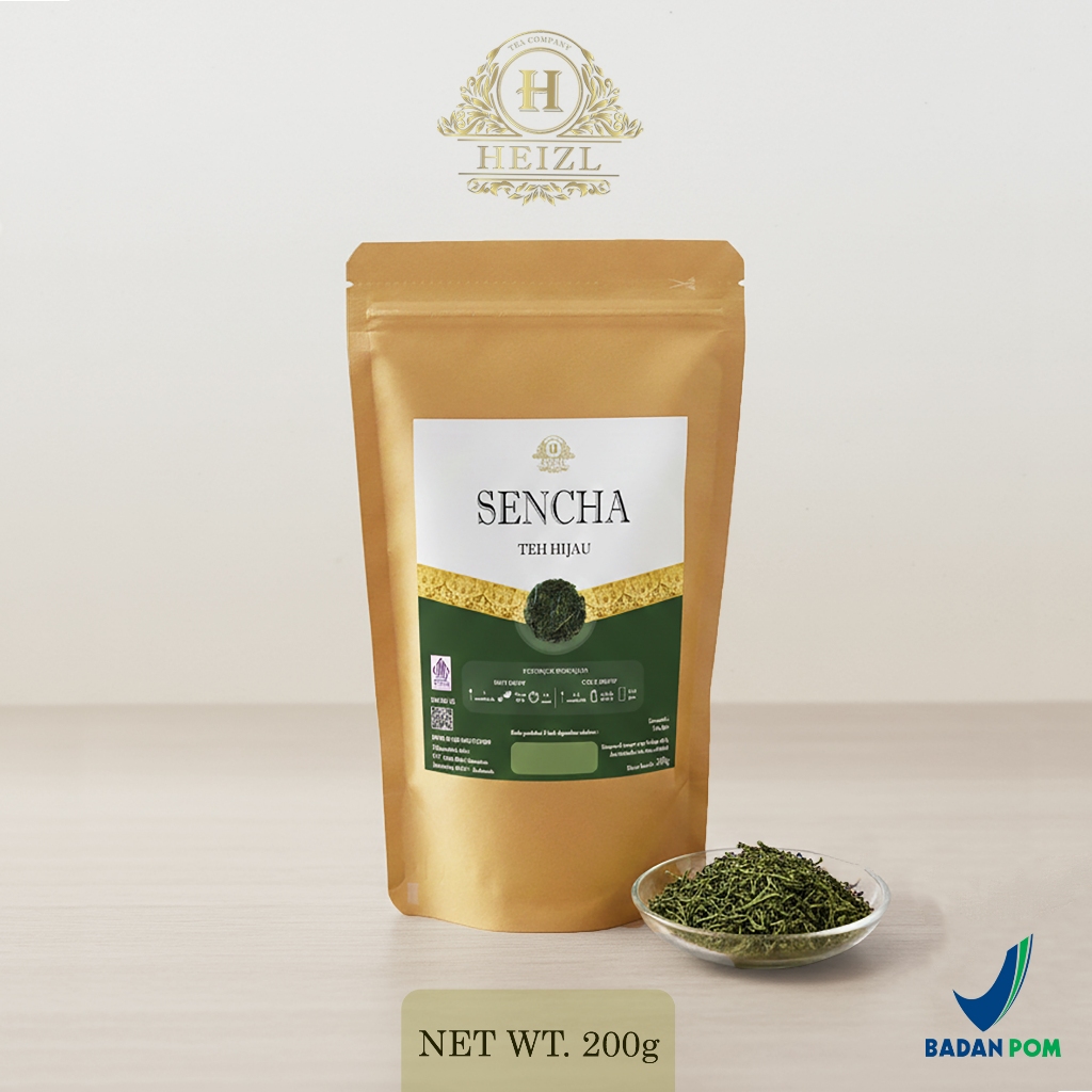 Jual HEIZL Sencha Japanese Green Tea ( Ocha Teh Hijau Jepang ) 200gram ...