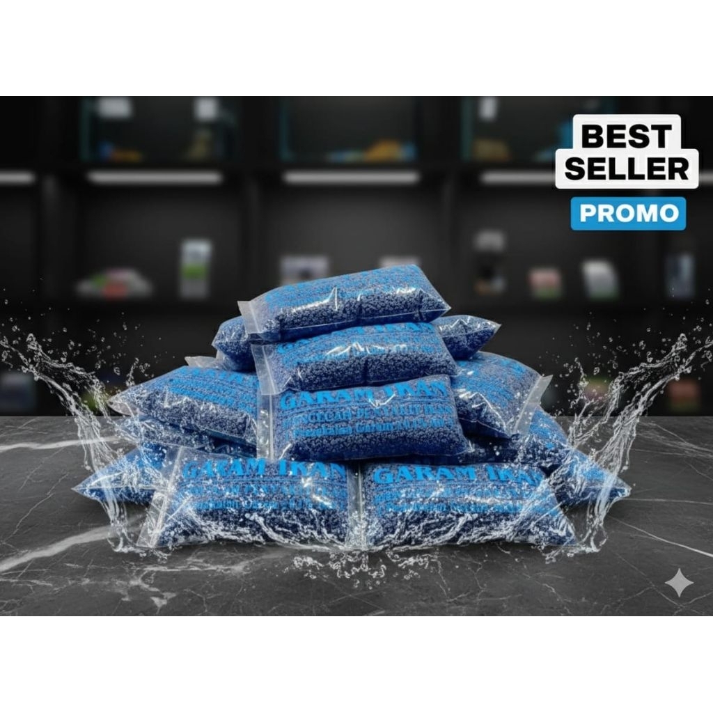 Jual garam ikan biru, garam ikan methylene, blue salt | Shopee Indonesia