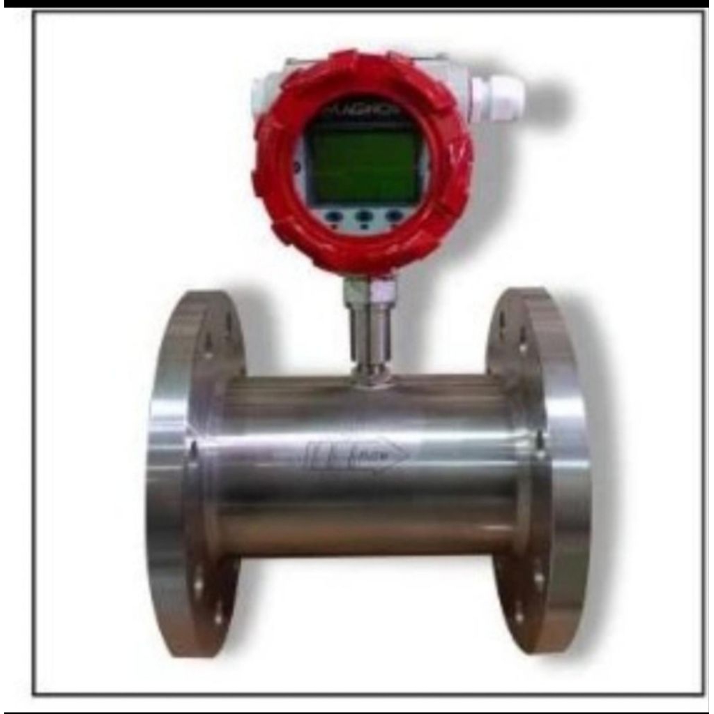 Jual Flowmeter MAGNOS Turbin Digital Size 1 inchDN25 Stainles stell+ ...