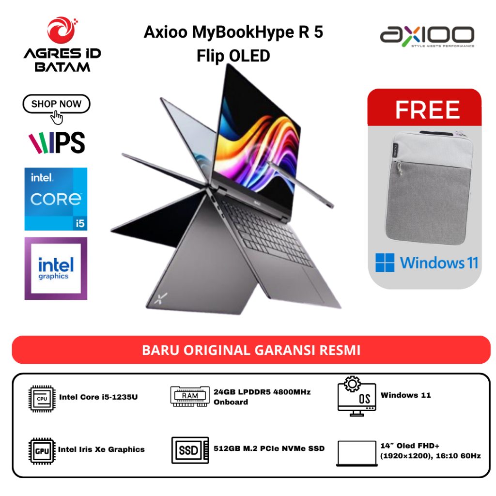 Jual Axioo Laptop Hype 5 Terlengkap & Harga Terbaru Mei 2026 | Shopee ...