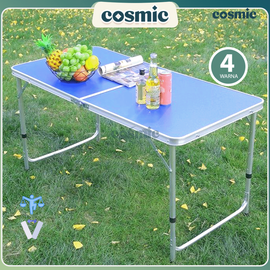 Jual COSMIC Meja Lipat Jualan Outdoor Piknik Camping Meja Dagang Lubang ...