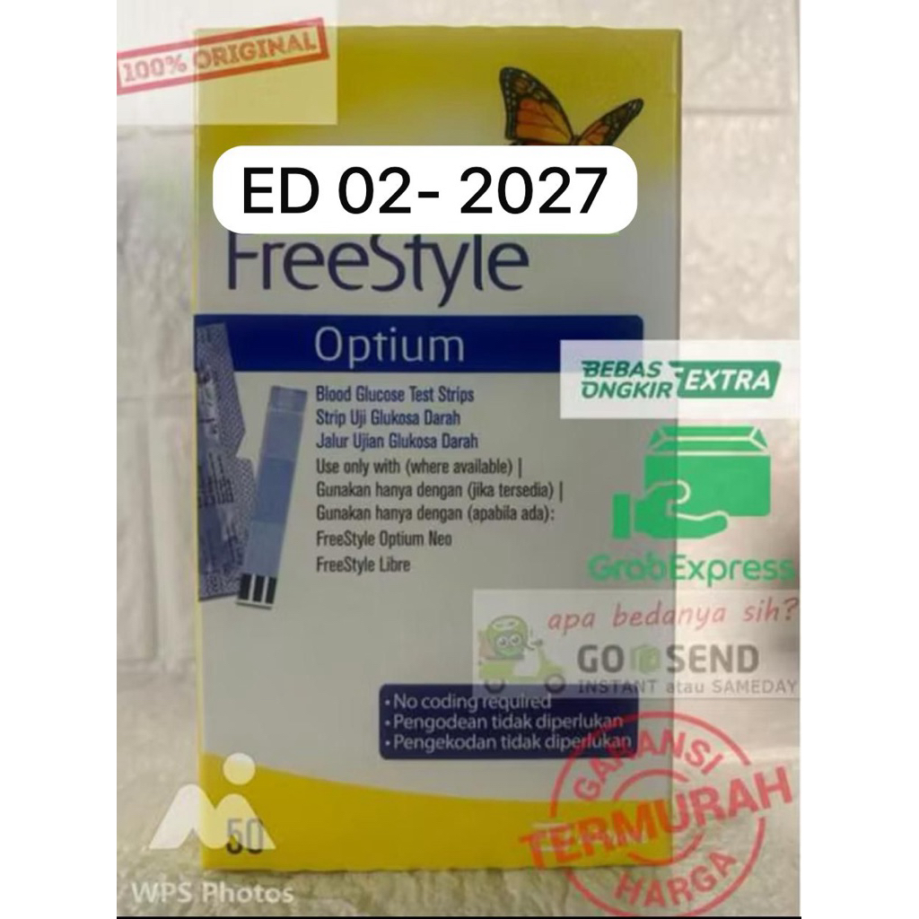 Jual FreeStyle Optium Neo strip isi 50pcs | Shopee Indonesia