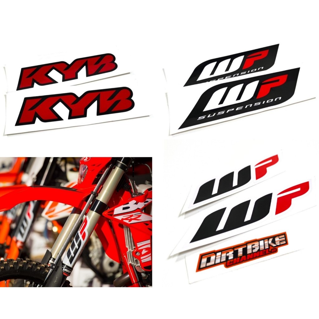 Jual Sticker USD SHOCK DEPAN WP KAYABA KYB KLX DT CRF 150 WR YZ KTM KX ...