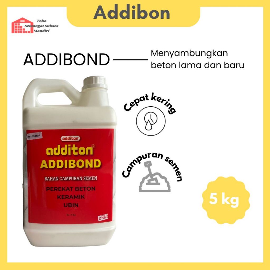 Jual ADDIBOND [1KG] CAMPURAN SEMEN/PEREKAT BETON LAMA & BETON BARU ...