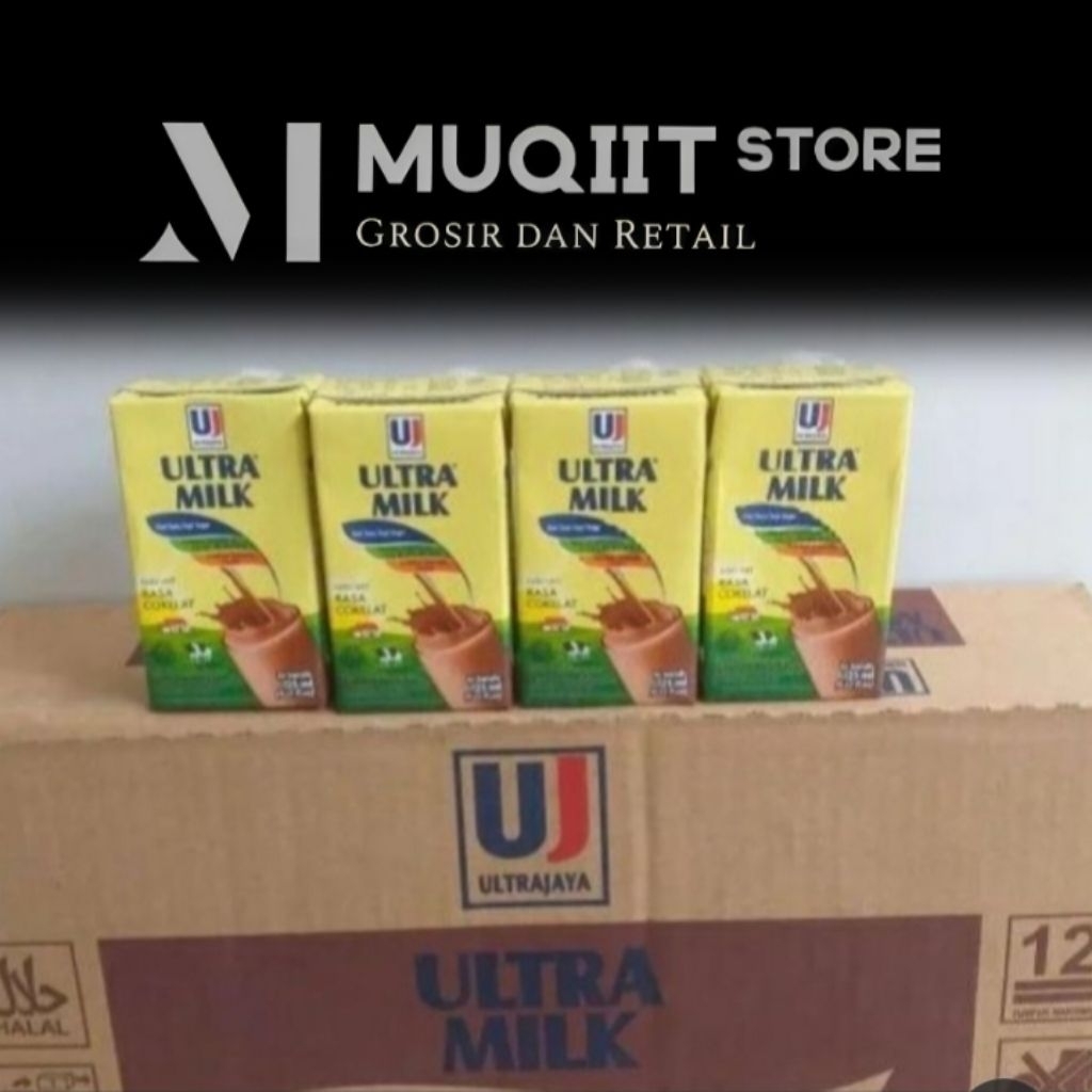 Jual Susu UHT Ultra Milk Coklat 125 ml (1 kardus) | Shopee Indonesia