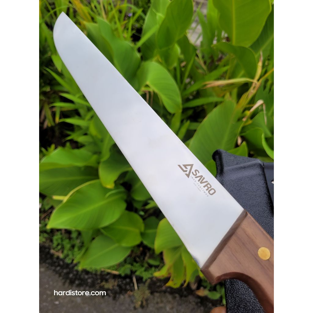 Jual Pisau Sembelih SAVRO Butcher Knife, High Carbon Stainless 7CR17MOV ...