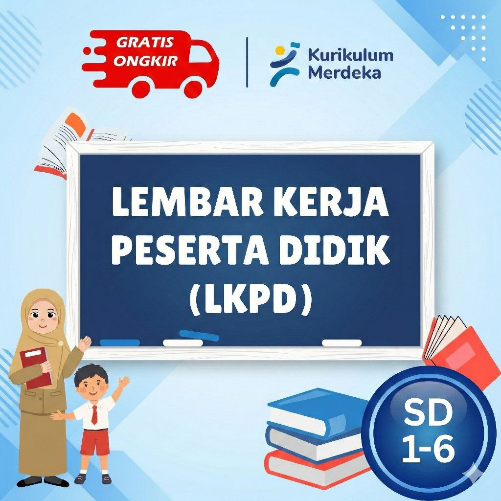 Jual LKPD Lengkap SD Kelas 1–6 Tahun Ajaran 2025/2026 – Tinggal Print ...