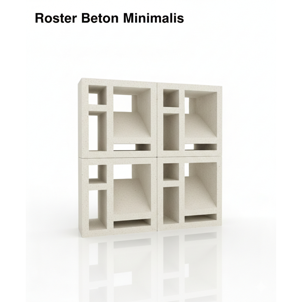 Jual Roster Beton Minimalis - Nako, Model Sesuai Gambar Ukuran 20 x 20 ...